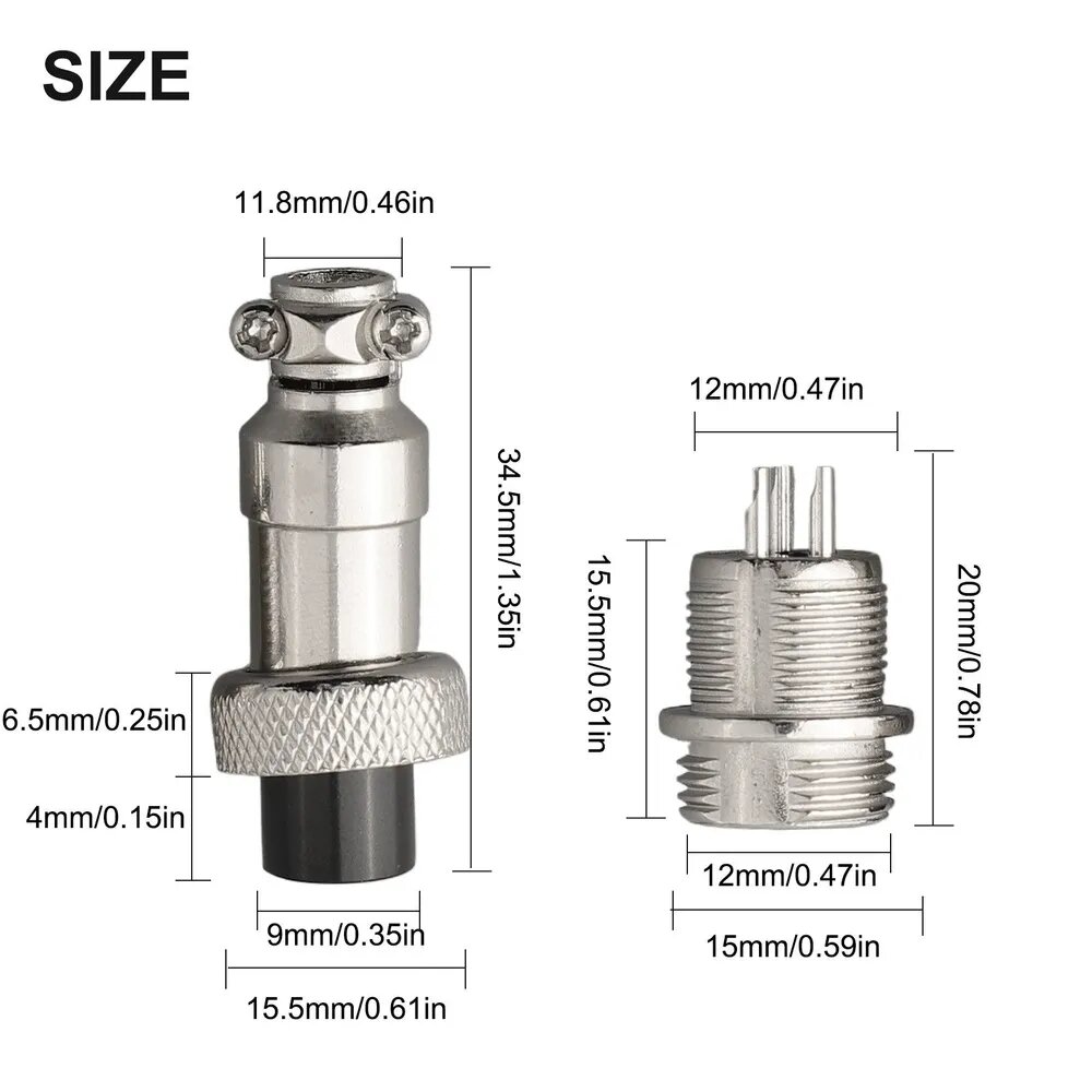 Электрический Велосипед EBike, Самокат, Разъем Для Зарядного Устройства 3pin GX12
