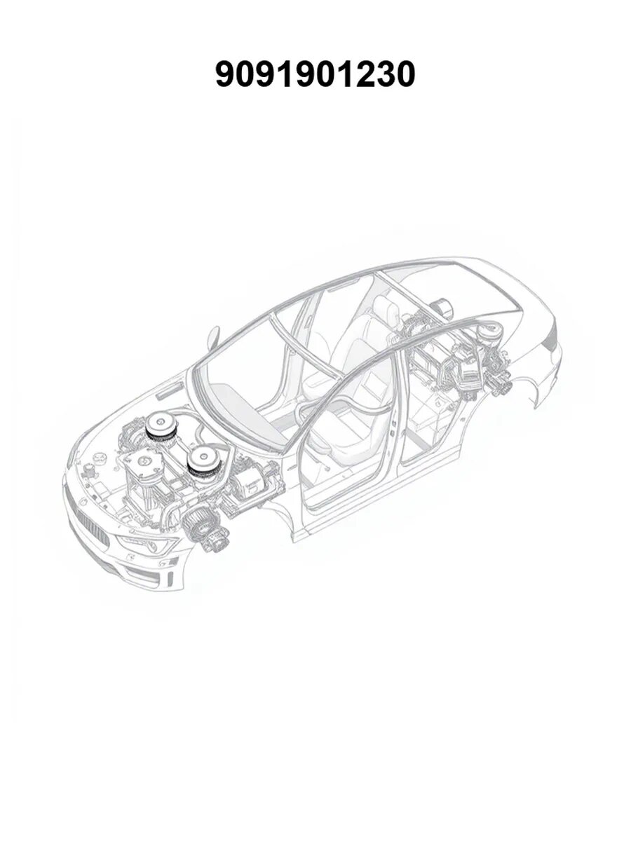 Свеча зажигания Toyota 9091901230