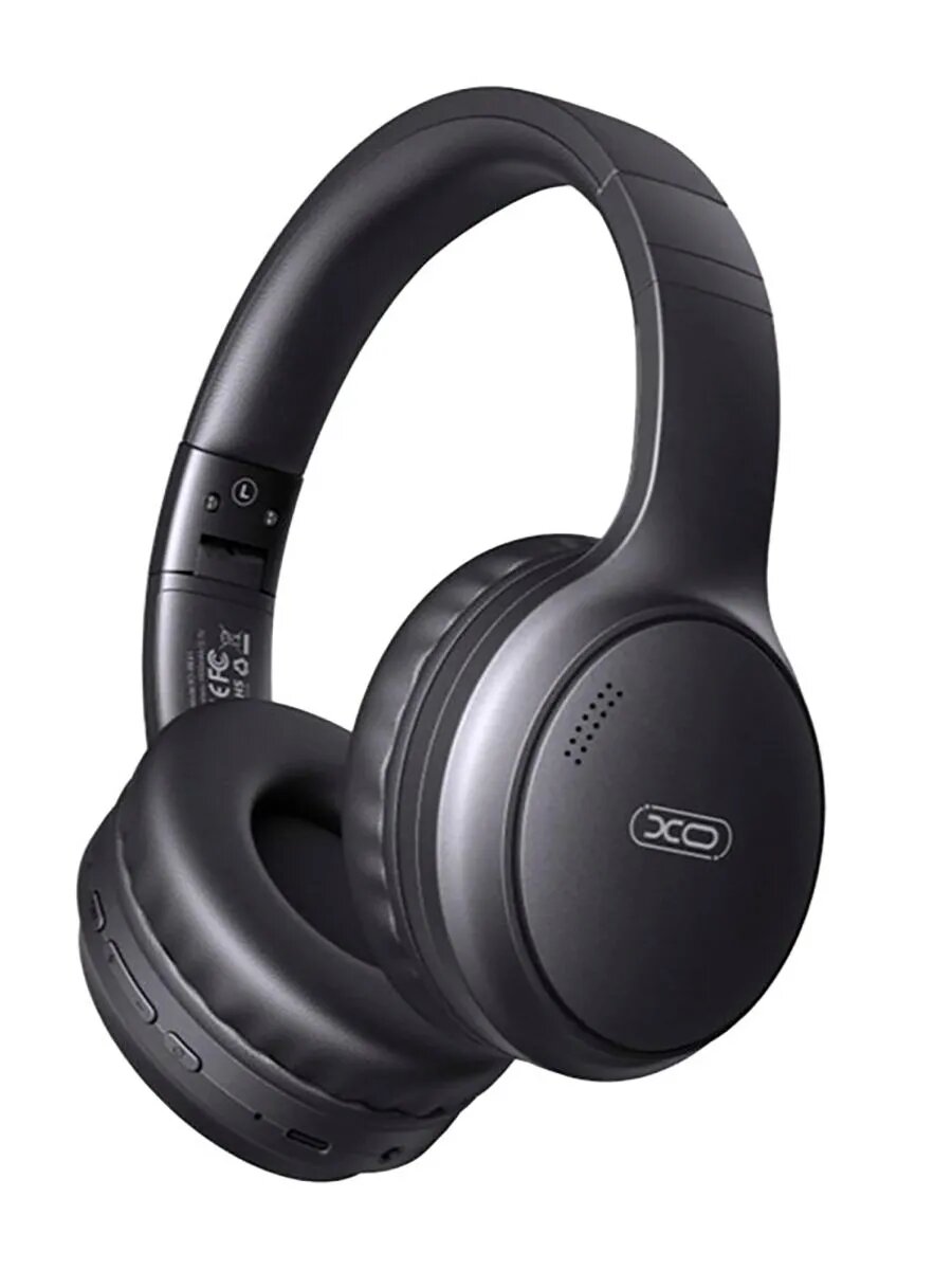 Наушники Bluetooth накладные с шумоподавлением XO BE41, цвет черный