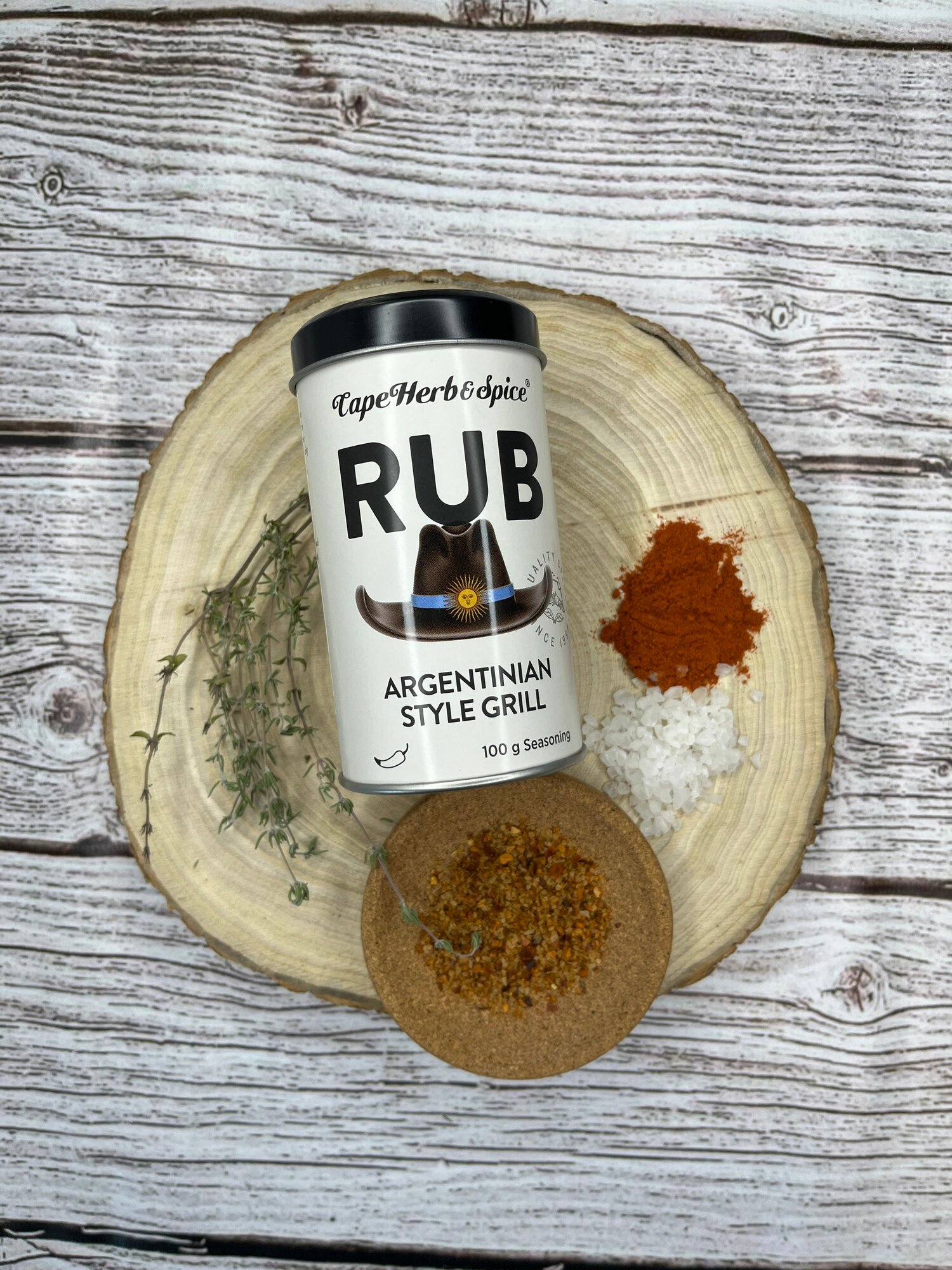 Приправа Аргентинский Гриль 100г банка-шейкер, Cape Herb & Spice, ЮАР