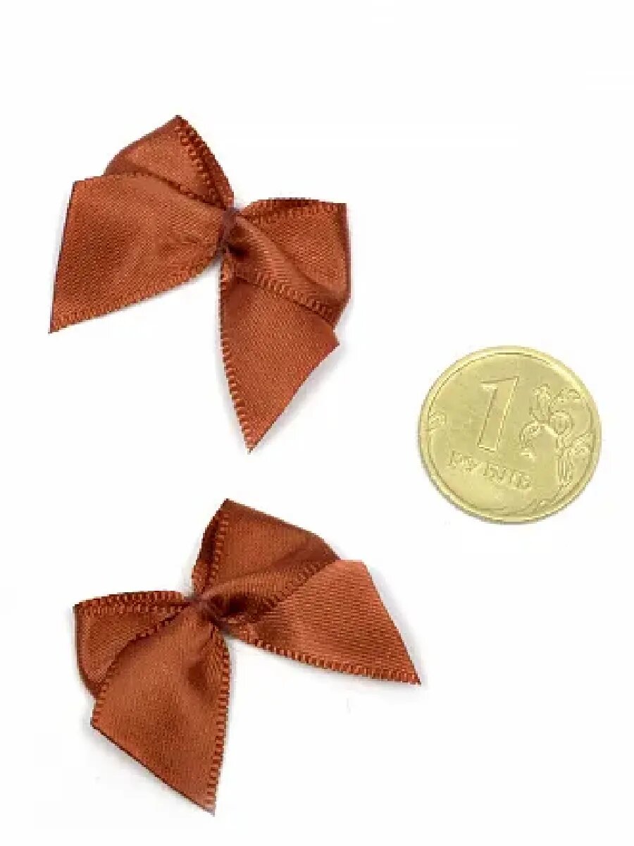 Бантики для рукоделия 100 шт 1,5 см