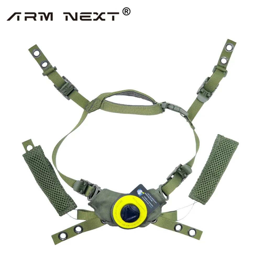 Кронштейн для страйкбольного шлема ARM NEXT, зеленый, нейлон, взрослый