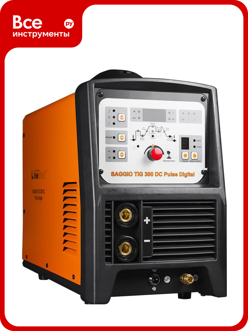 Аппарат аргонодуговой сварки Foxweld SAGGIO TIG 300 DC Pulse Digital 6134