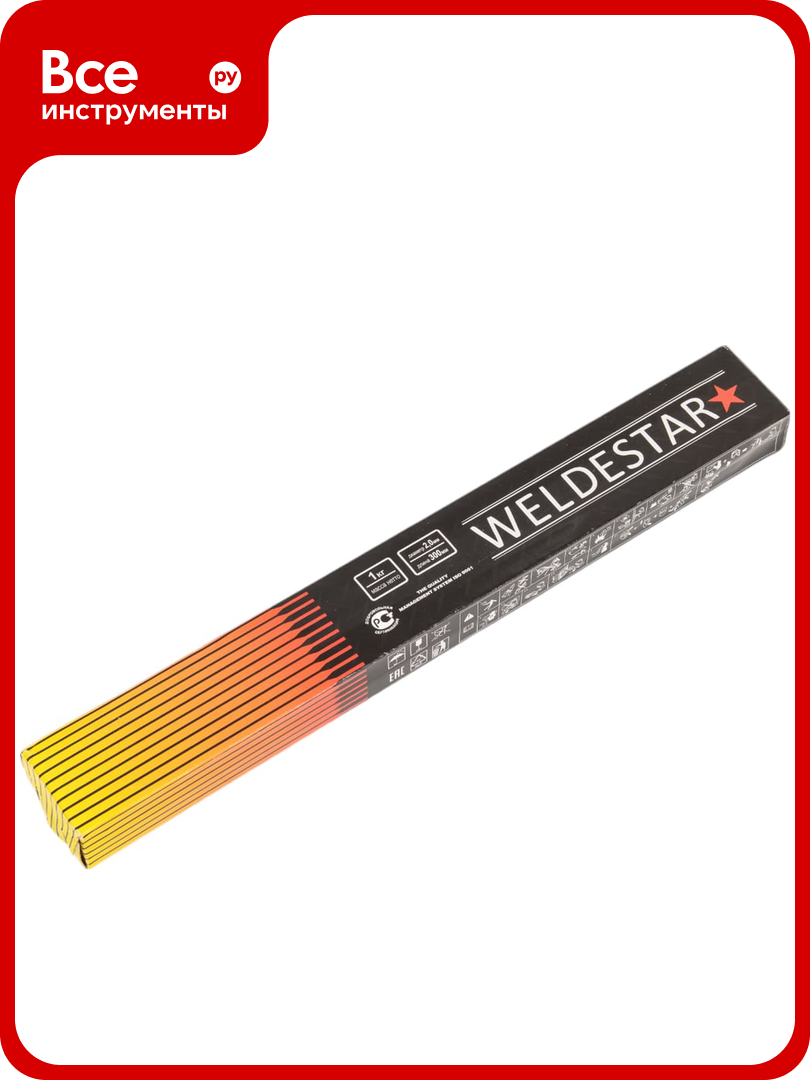 Электроды WELDESTAR WS Super 2.0x300мм V/P WSAT46S203001