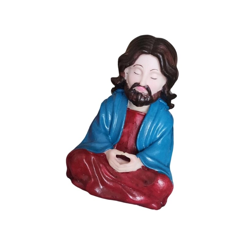 Статуэтка Иисуса из смолы для домашнего декора, Статуэтки для Медитаций, Статуэтки Статуэтки Иисуса