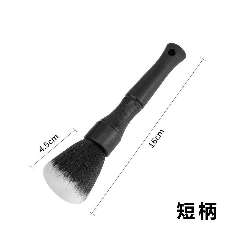 Щетка для чистки салона автомобиля, щетка для удаления пыли из вентиляционных отверстий кондиционера, щетка для мойки автомобиля, мягкая щетина, инструмент для чистки щелей в салоне автомобиля