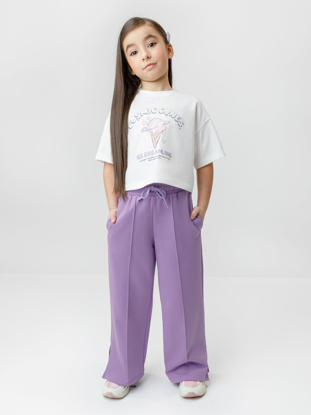 Брюки КР 400901/сиреневый 3725 к679