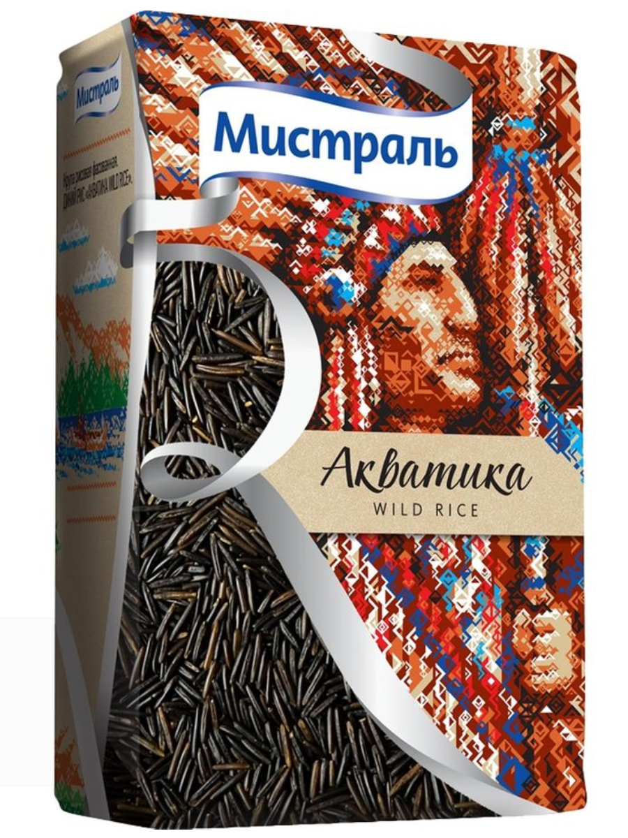 Рис черный Акватика Мистраль 500 г