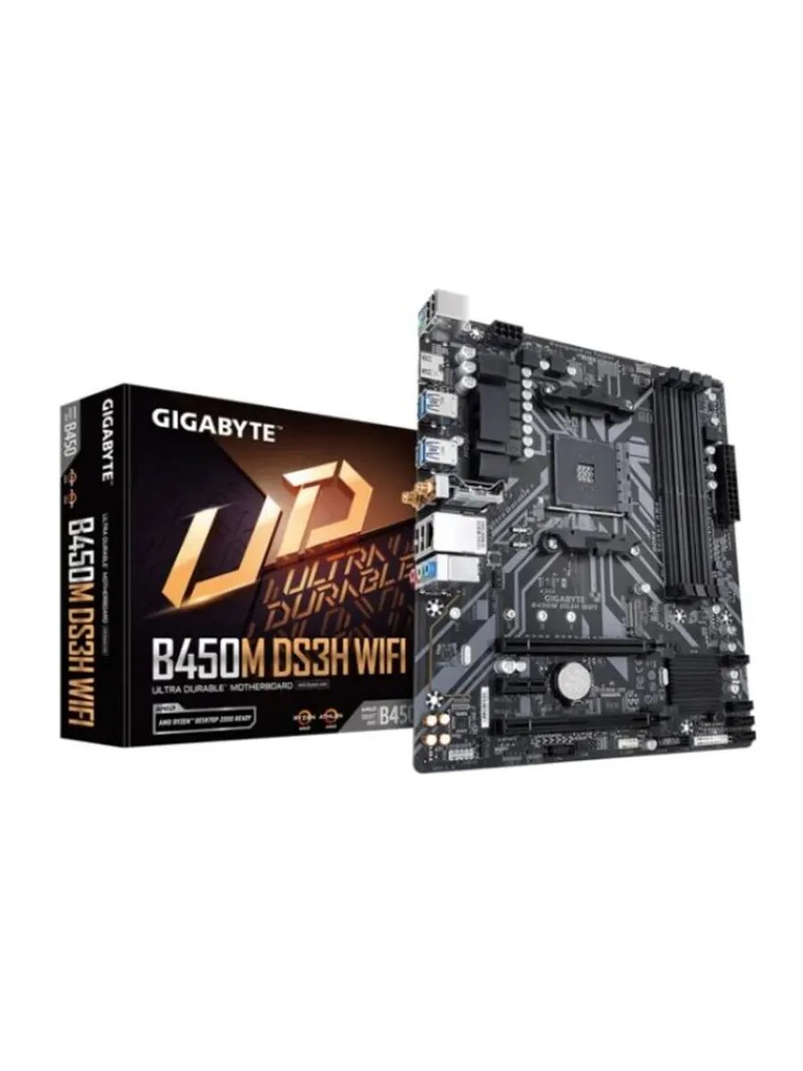 Материнская плата B450M DS3H WIFI - AM4, DDR4