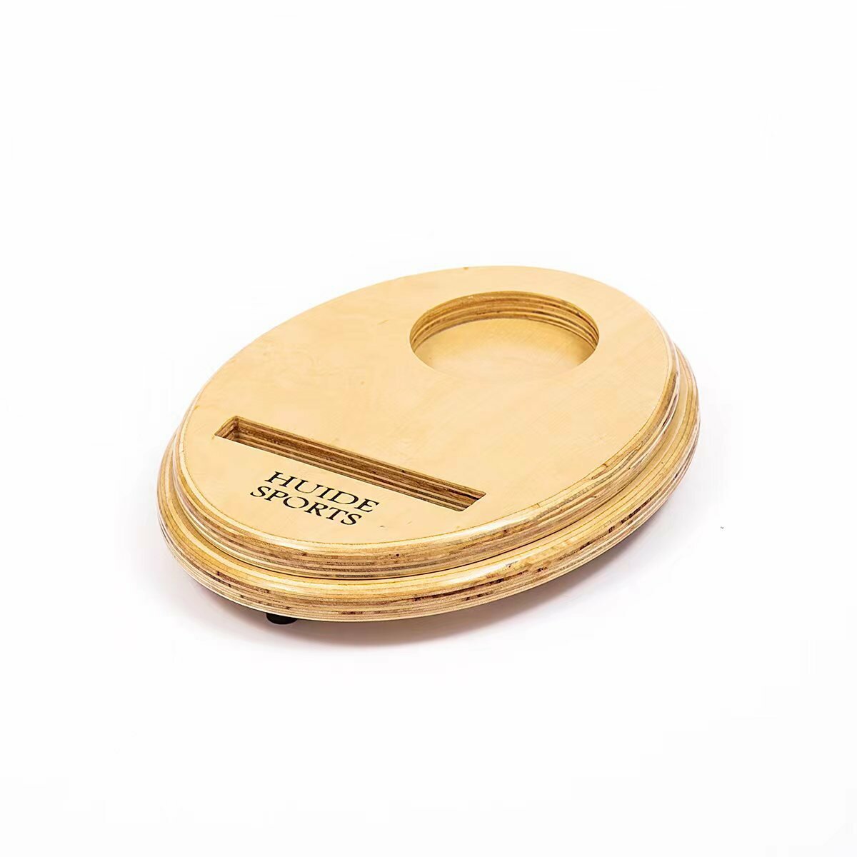 Новая доска для баланса в форме рыбы из шпона североамериканского ореха, деревянная доска для фитнеса, доска для тренировки баланса, доска для йоги, изогнутая доска