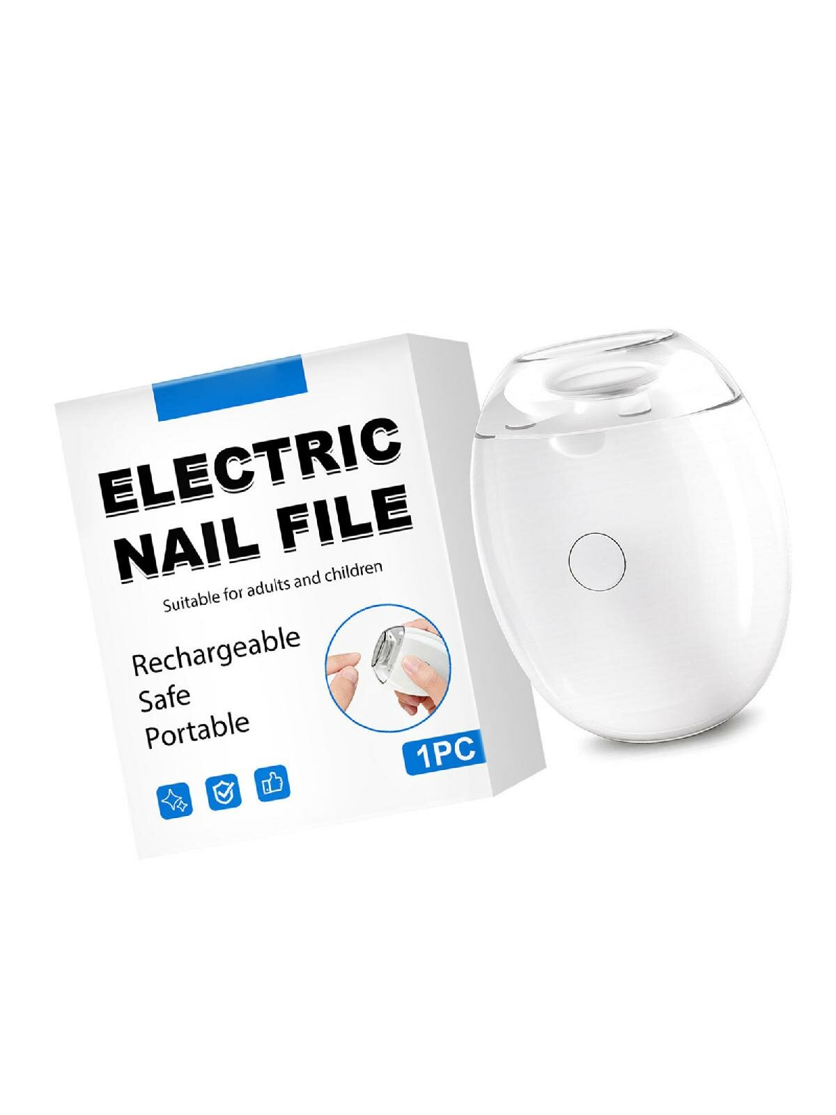 Professional Nail Polisher Grinder For Gentle Shaping Featuring Speed Control