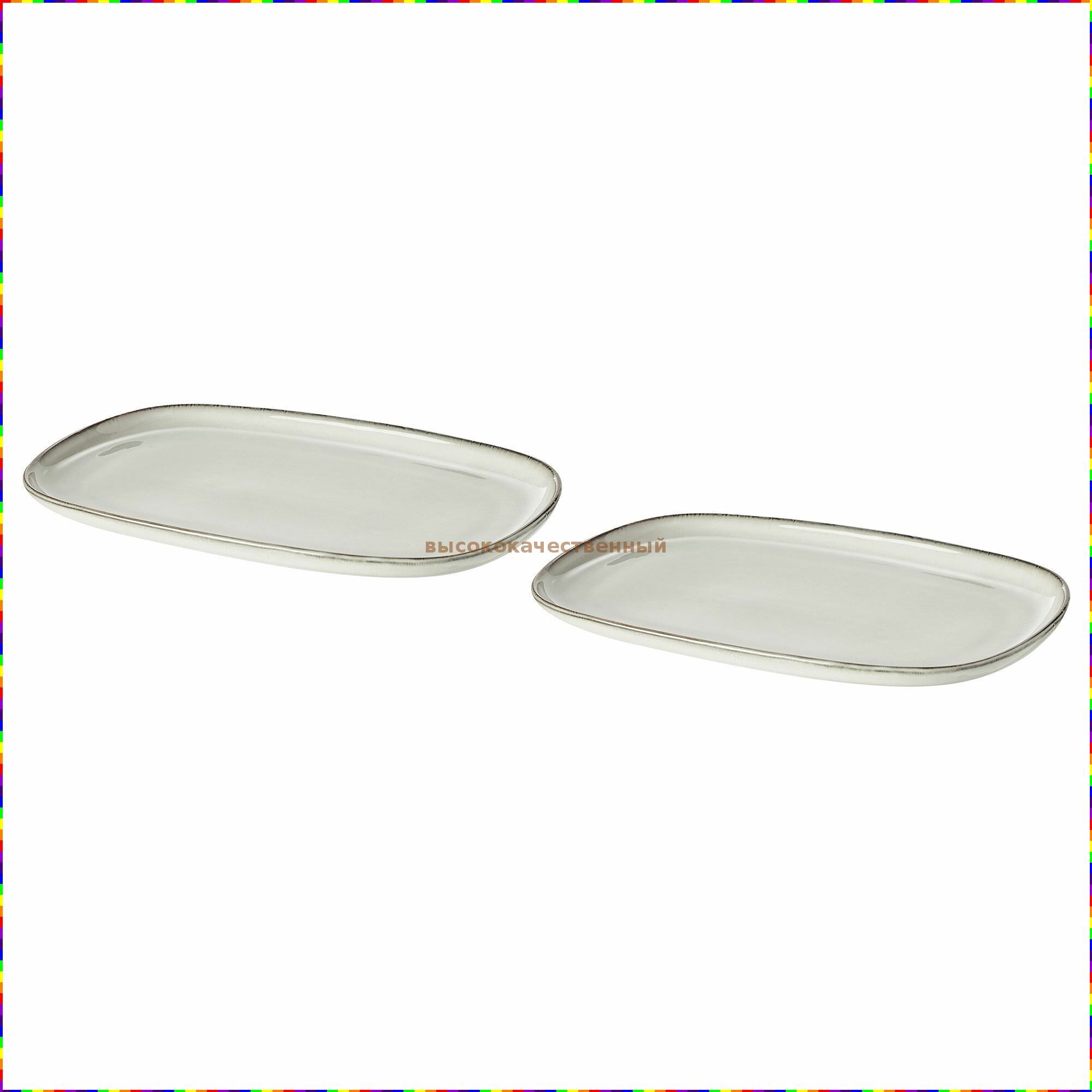 Фарфоровая тарелка для сервировки стола