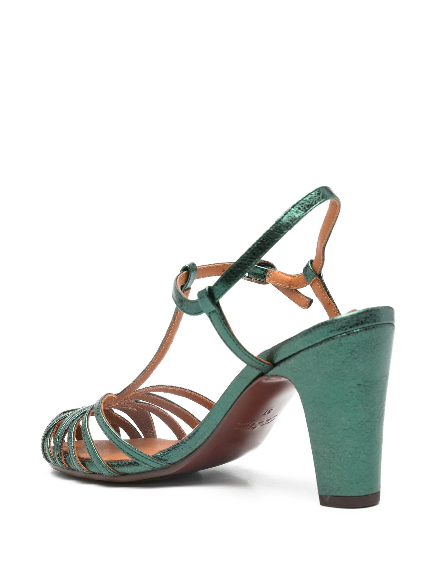 Туфли Chie Mihara T-strap cut-outs pumps, размер 39, green — фото 1