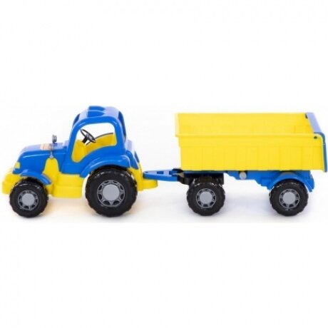 Трактор "Силач" с прицепом №1 44952