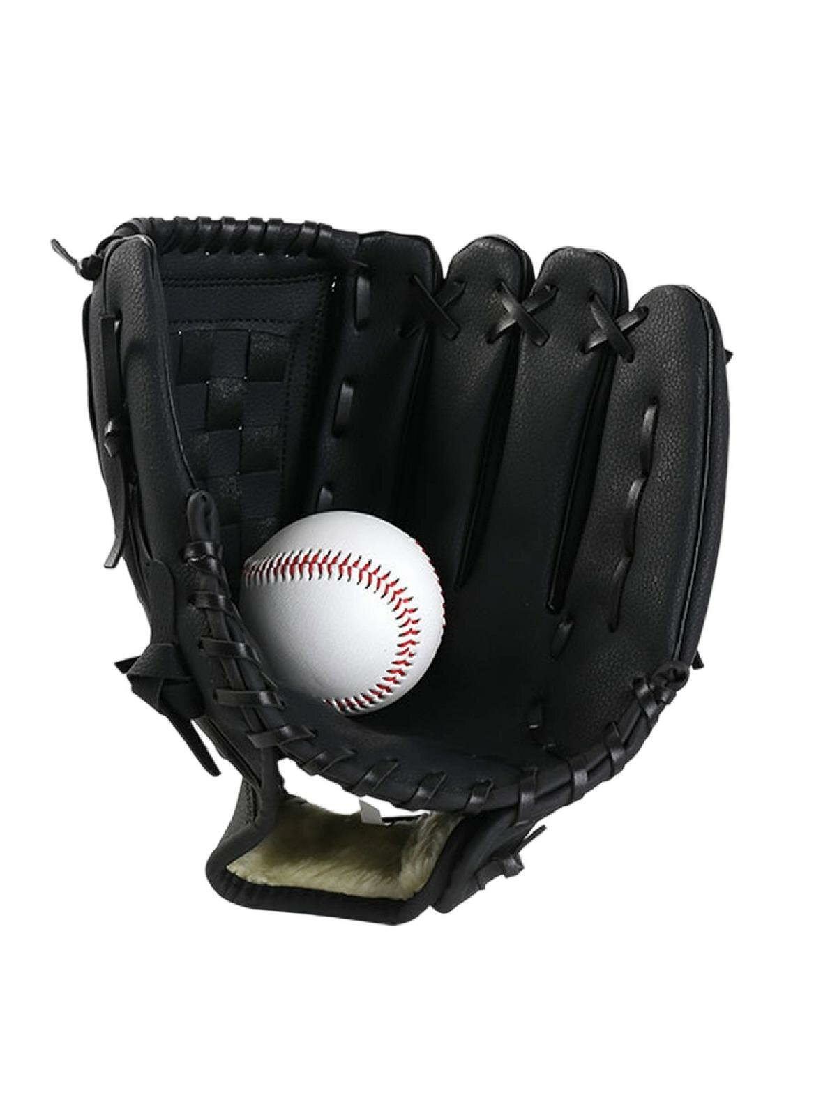 Левая Рука Бейсбольная Перчатка Софтбол Практика Практика Оборудованием Несокрушимая