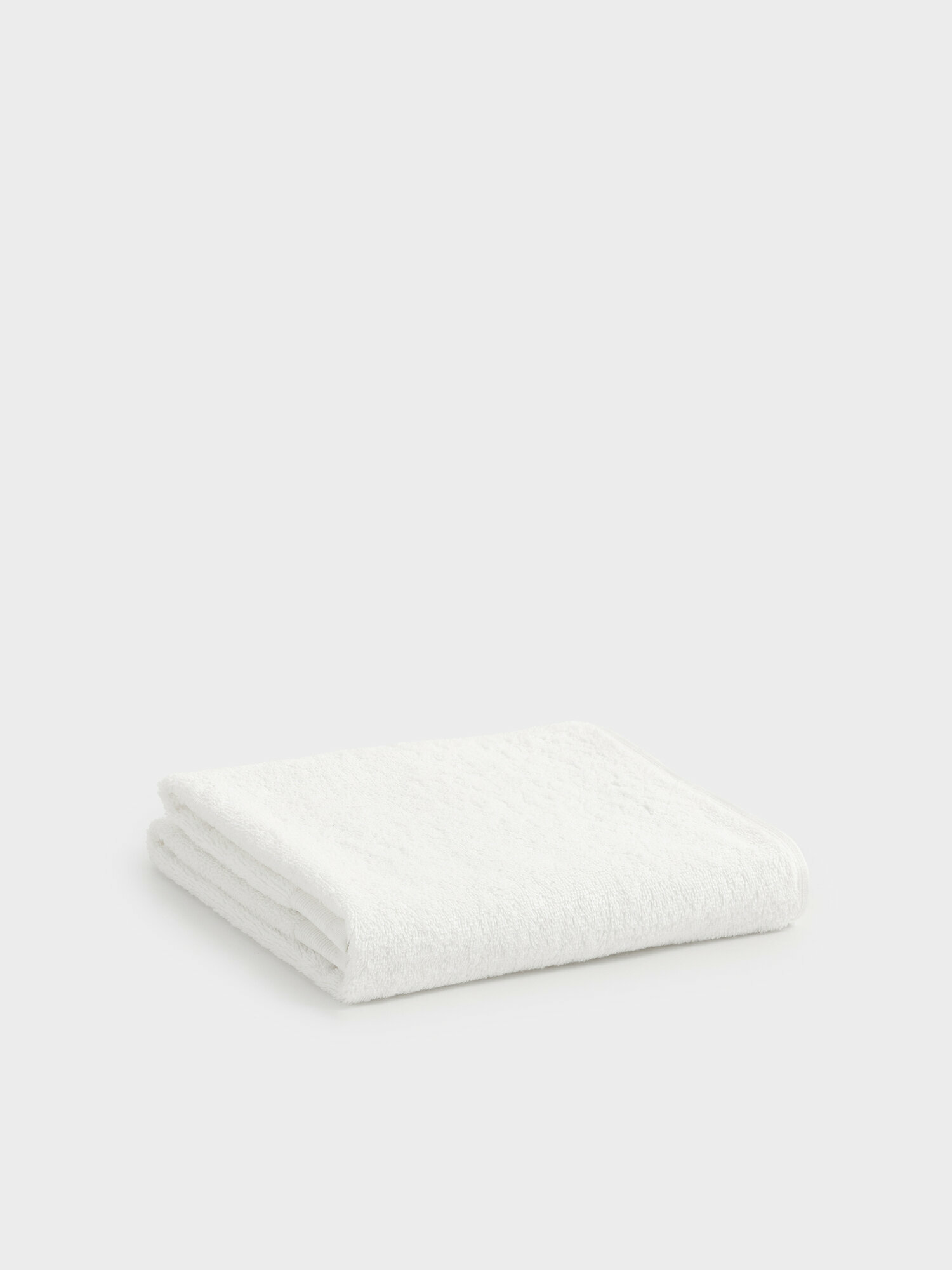 Полотенце, 70х140 см, хлопок, молочное, Gentle cotton, Kuchenland
