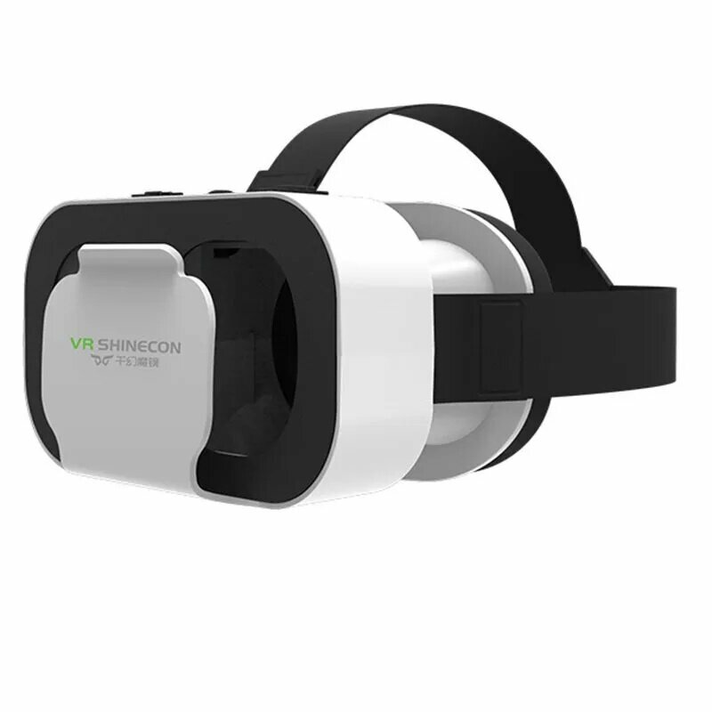 VR SHINECON BOX 5 Mini VR Очки 3D-очки Очки виртуальной реальности VR-гарнитура для Google Cardboard Smartp белый