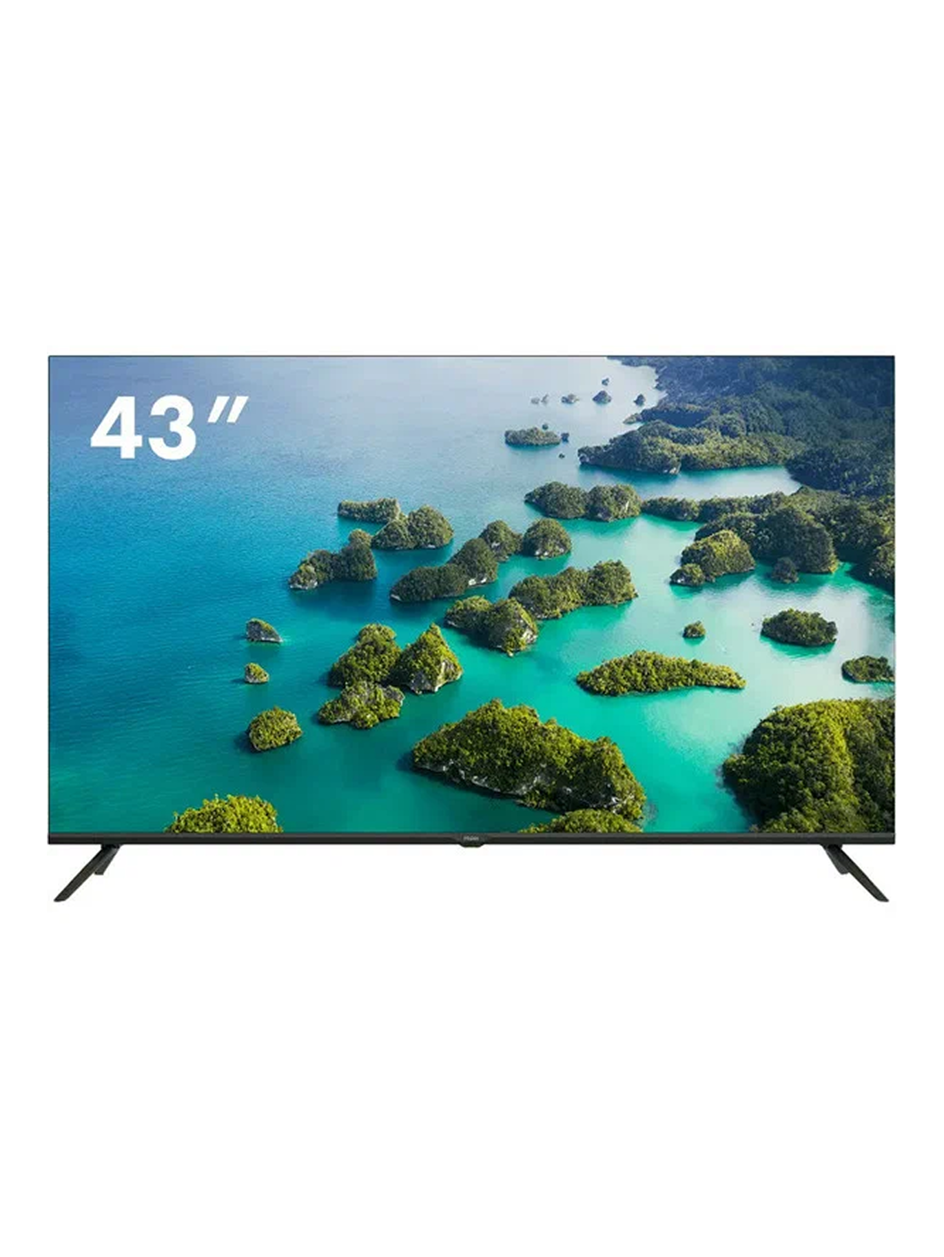 Телевизор Haier 43 LED S2, черный, Android 11, LED, 4K, Wi-F, 43", Smart TV