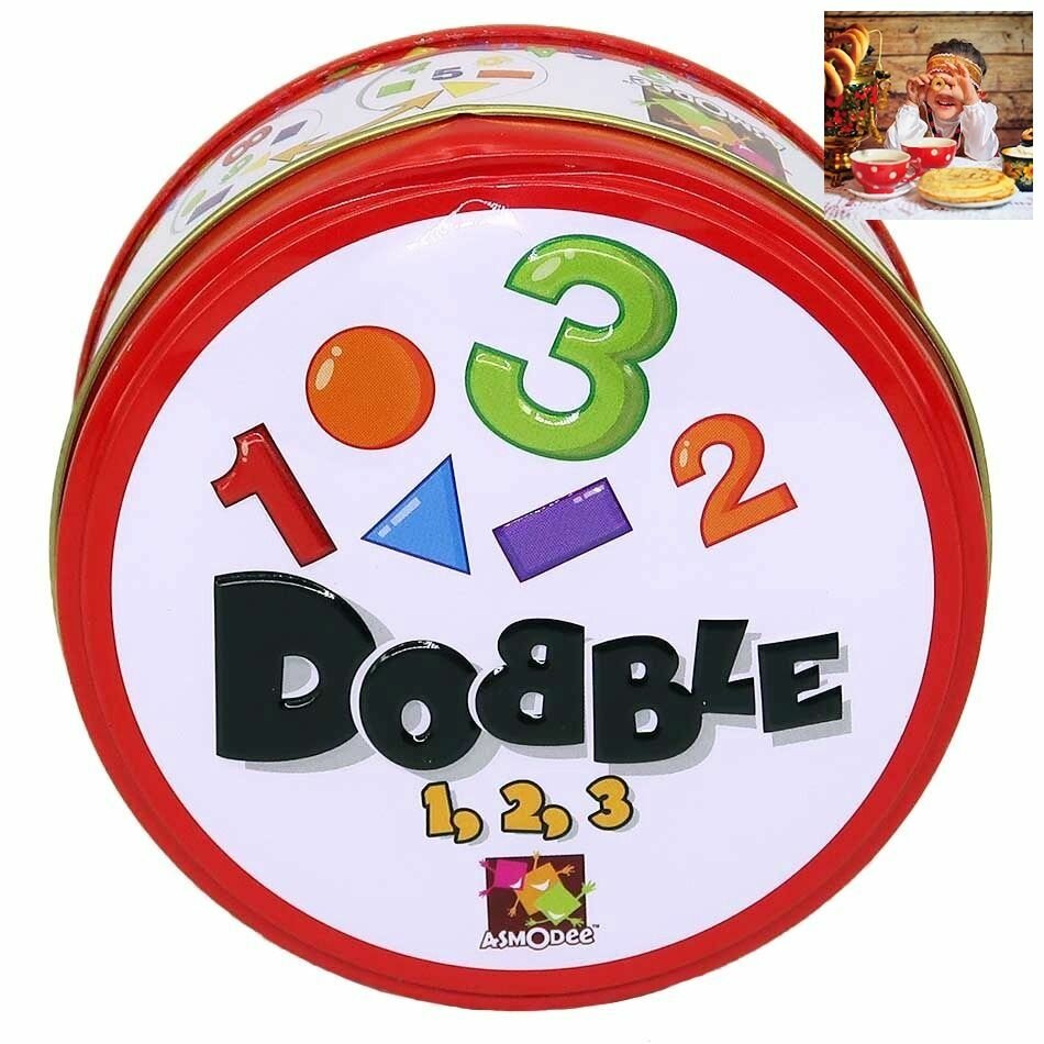 Spot it Game Развлекательная настольная игра для детей и взрослых Доббль "Дуббль" Dobble на внимание и скорость