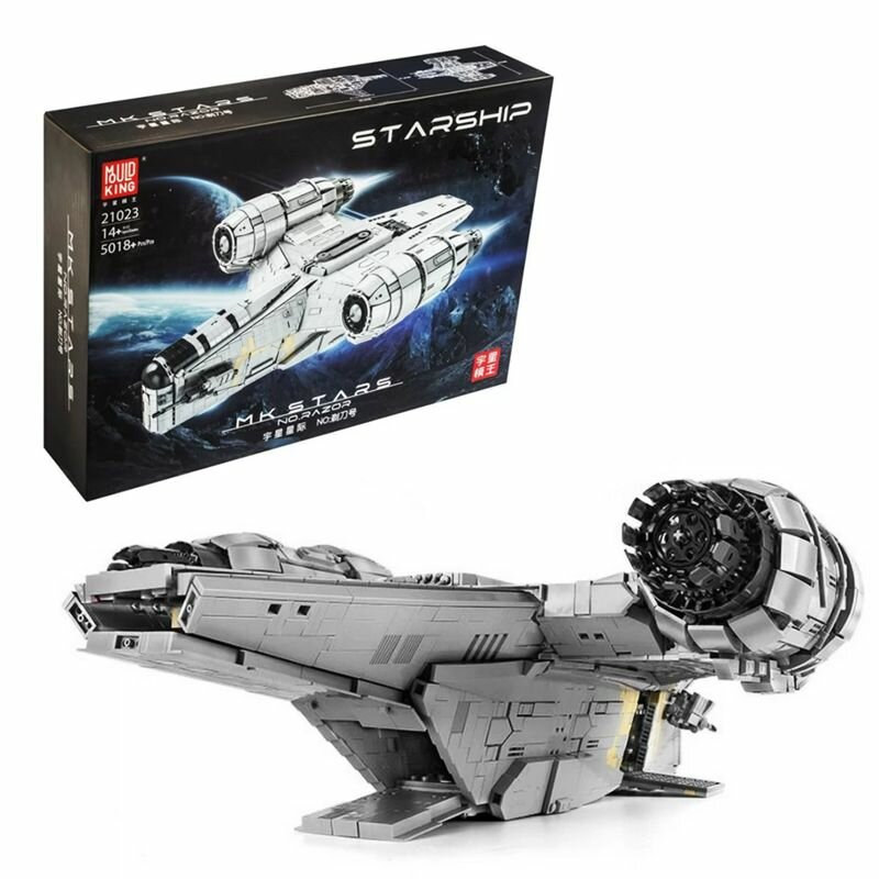 Конструктор Mould King 21023 "Звездолет Лезвие Бритвы", 5018 деталей