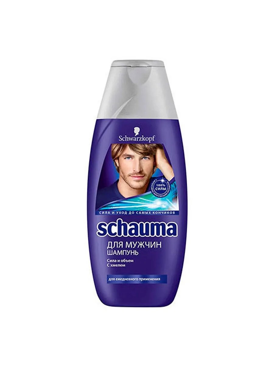 Шампунь Schauma Мужской Сила и Объем С хмелем 380 мл
