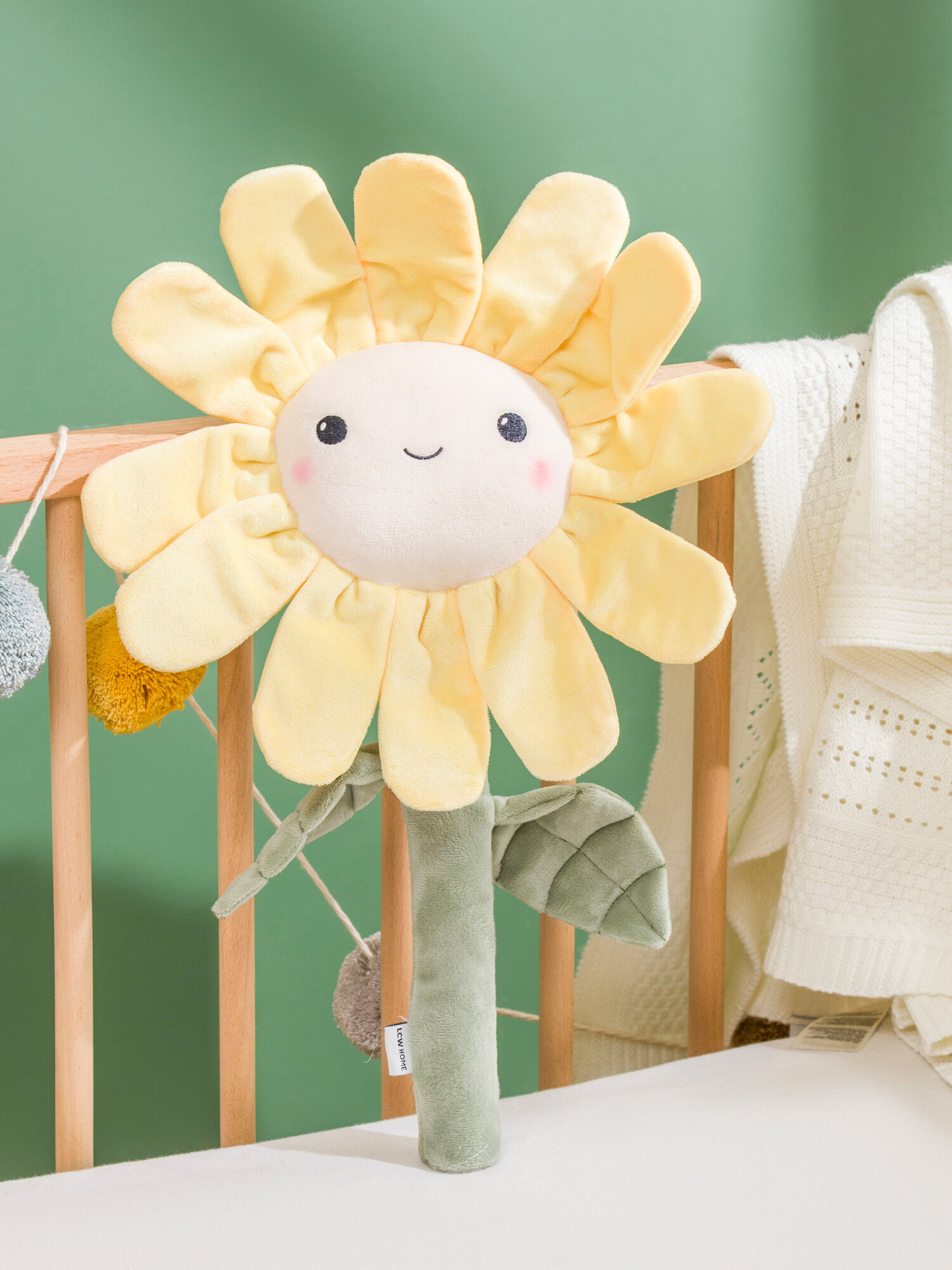 Декоративная подушка S64197Z1 LC Waikiki, белый, плюш