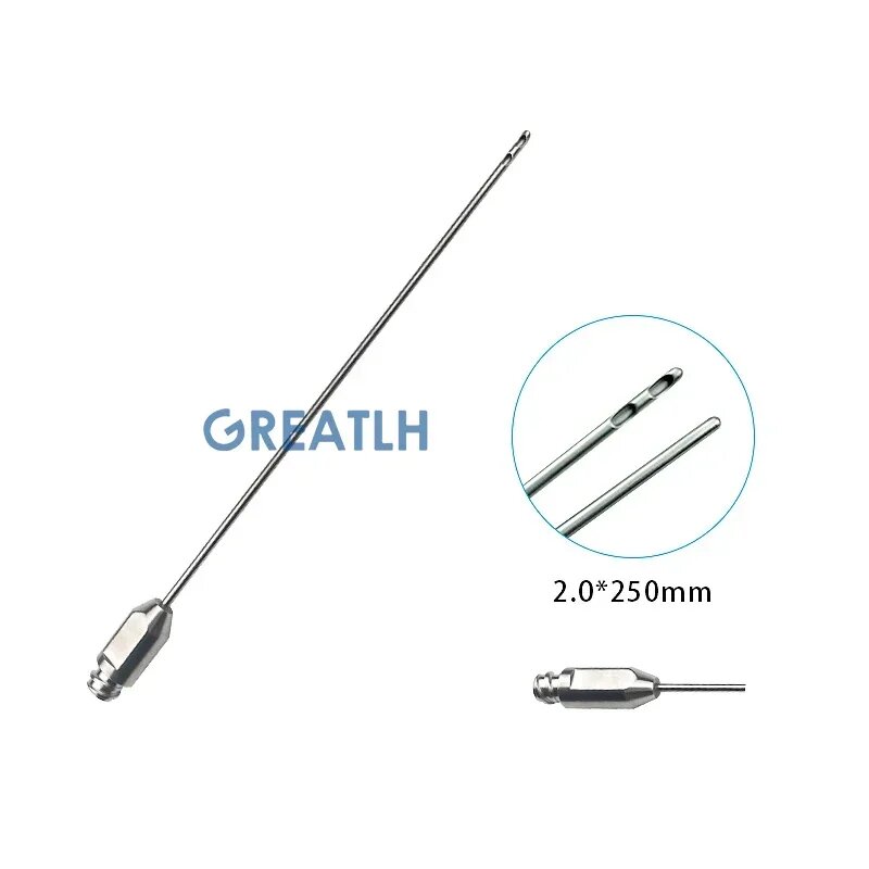 GREATLH Канюли для липосакции 16 типов 2.0-250mm