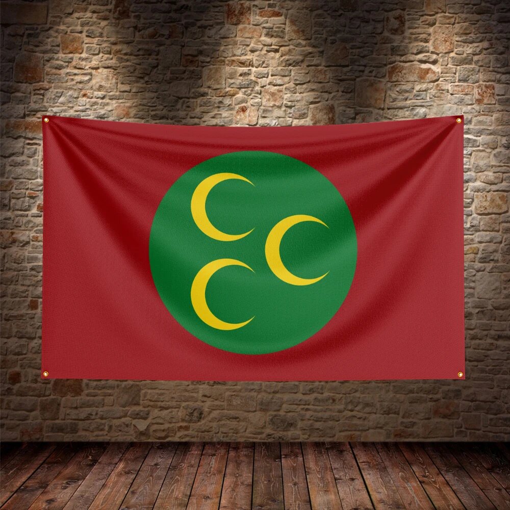 3X5 футов Флаг Османской империи 1517-1793 Флаг для декора