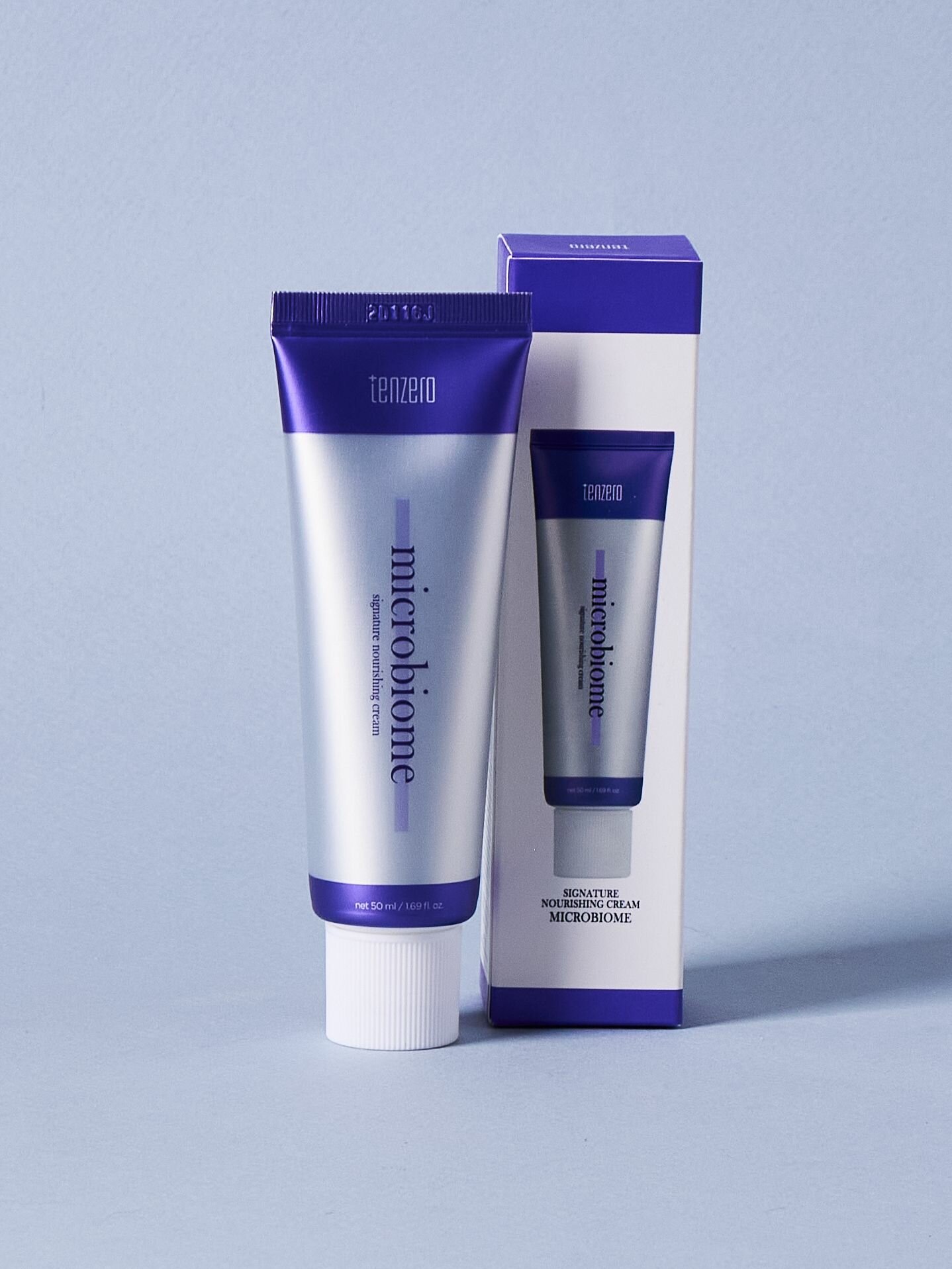 TENZERO Крем для лица, шеи и зоны декольте с пробиотиками 50 мл Signature Nourishing Cream Microbiome