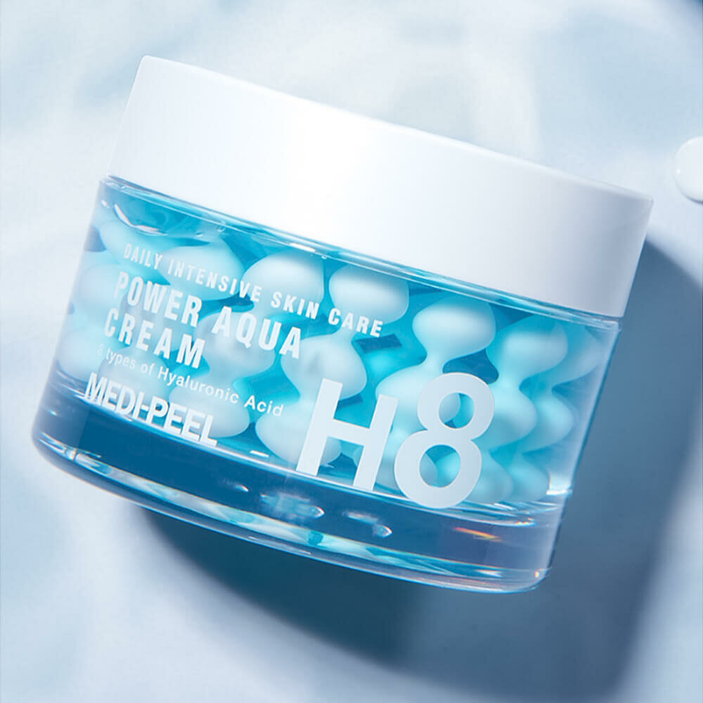 Увлажняющий лифтинг-крем с пептидными капсулами H8 Medi-Peel Power Aqua Cream, 50 мл