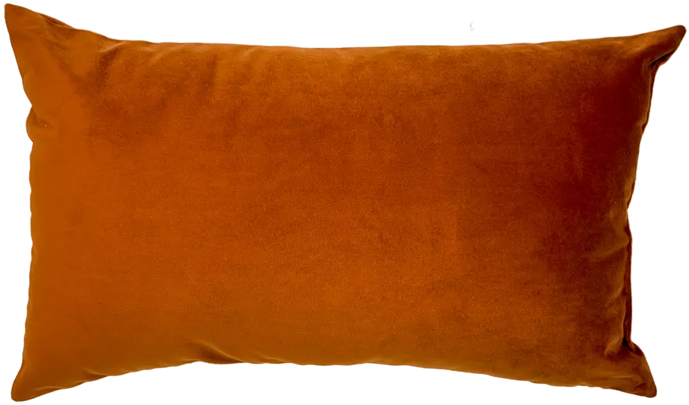 Подушка декоративная Linen Way 30x50 см бархат цвет терракот