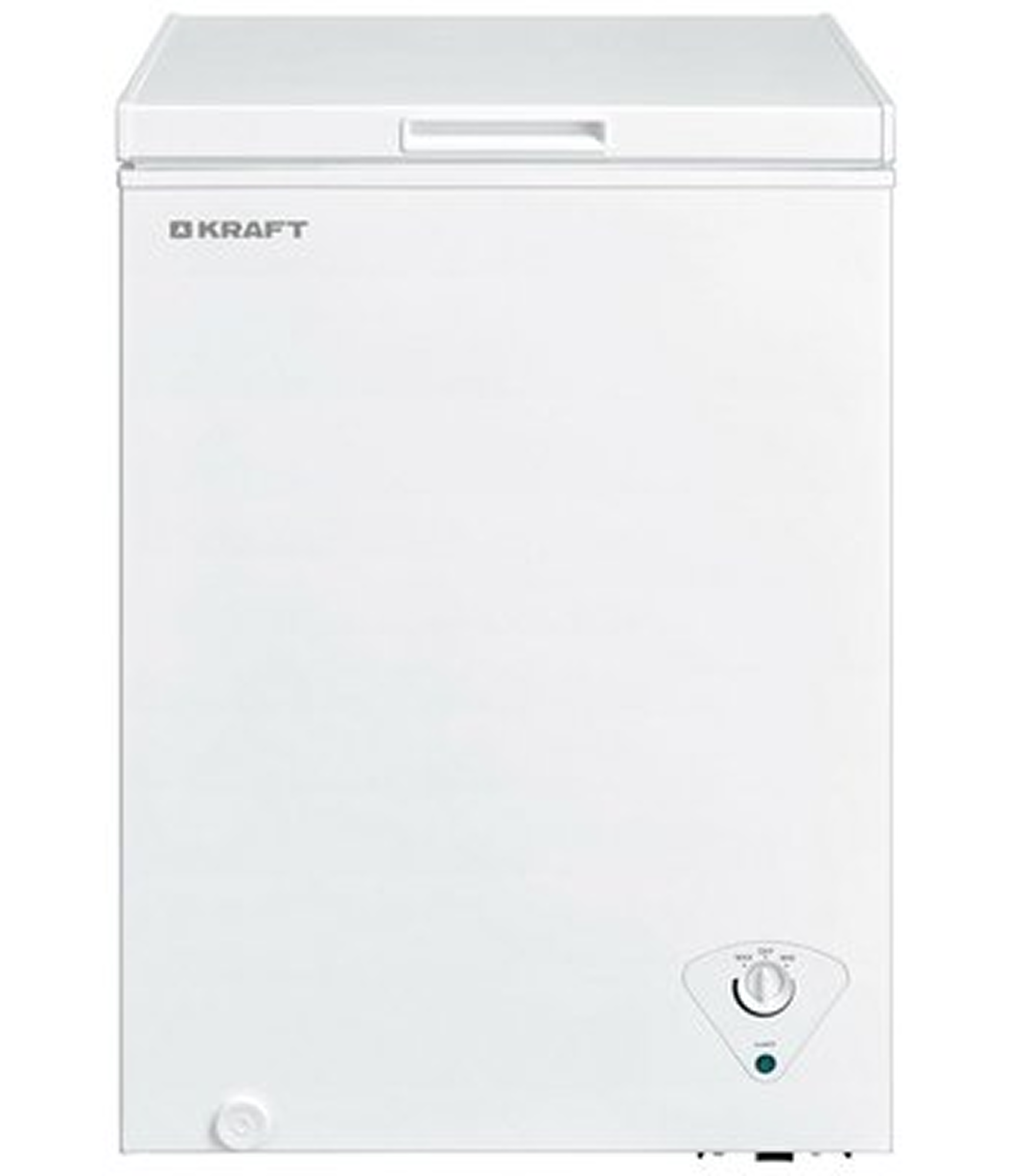 Морозильный ларь KRAFT BD (W)-102QX, белый, с корзиной, 110 л.