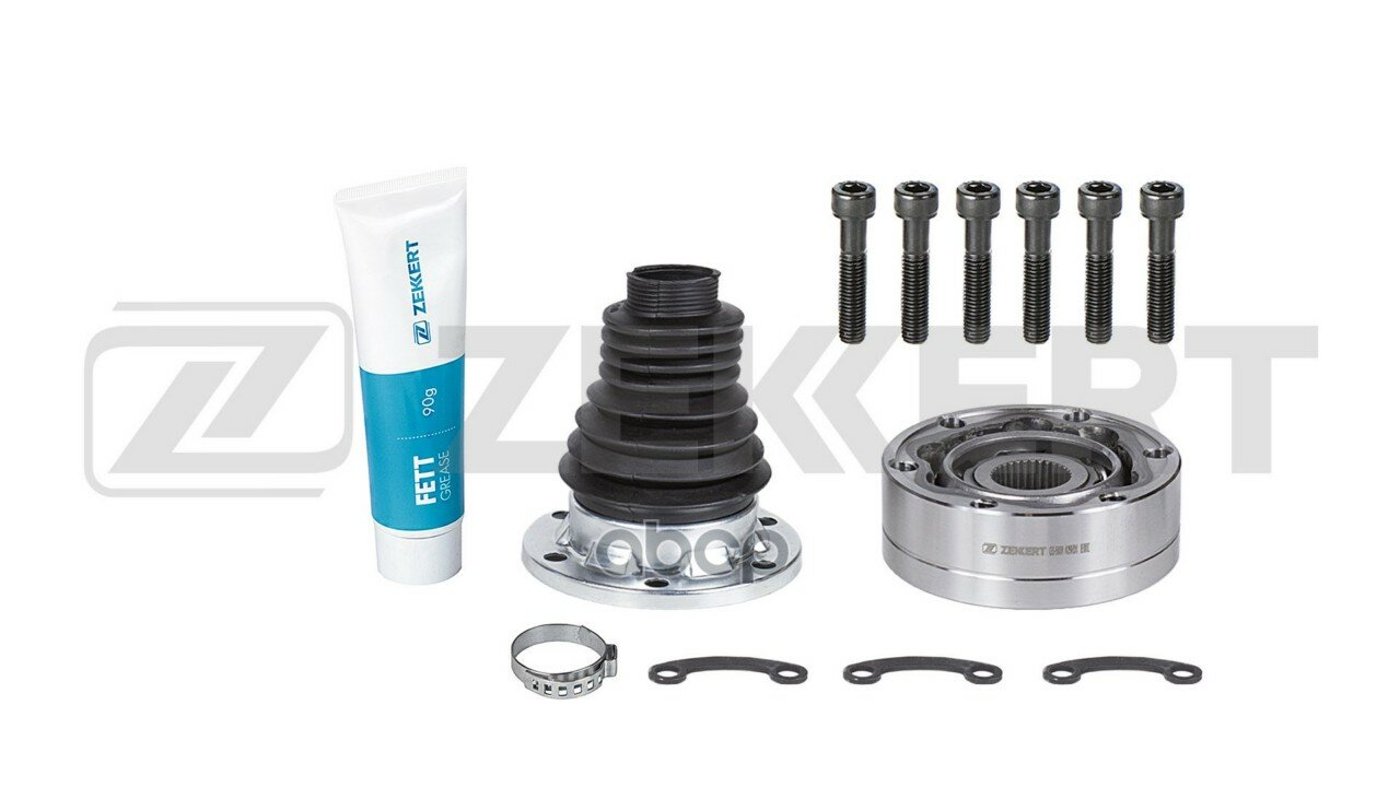 ШРУС внутренний передний левый МКПП VW Polo IV-V 02- Passat VI-VII 05- Golf IV-VIII 98- Audi A3 I Zekkert арт. gs-5608