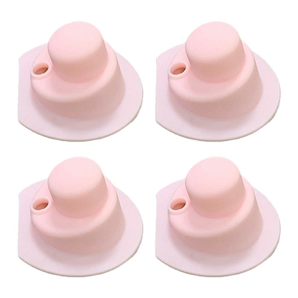 Силиконовые уплотнительные кольца для крышки кружки (4 шт.), Светло - розовый