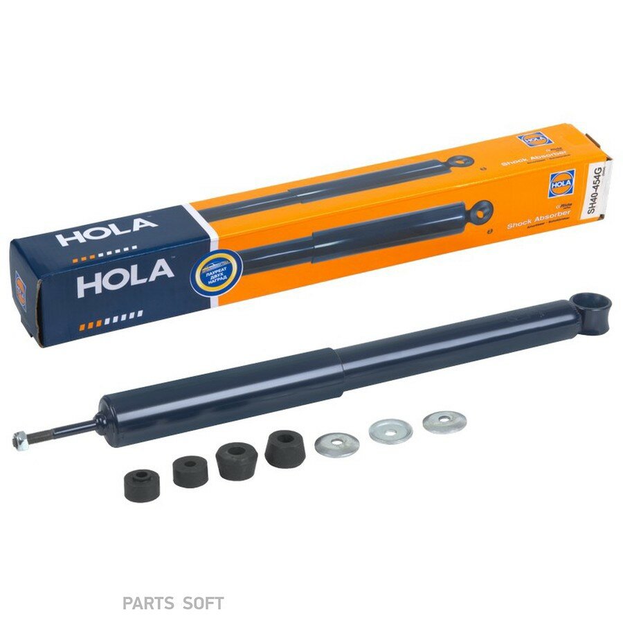 Амортизатор подвески волга задней газомасляный HOLA от официального дистрибьютора, HOLA, артикул SH40454G
