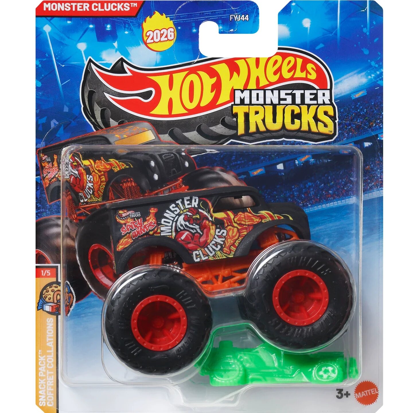 Hot Wheels Monster CLUCKS, синий, FYJ44-7