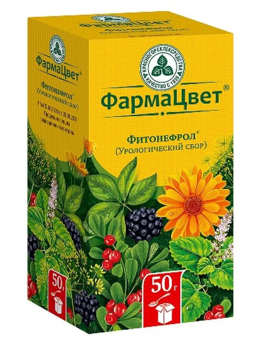 Фитонефрол сбор урологический измельч 50г