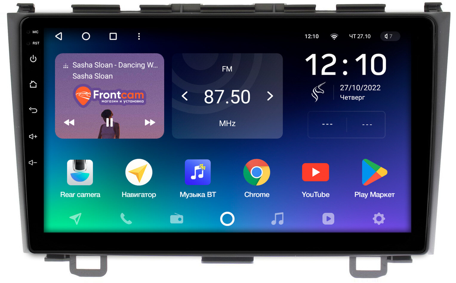 Штатная магнитола Honda CR-V 3 2006-2012 Teyes SPRO PLUS 4/64 9" RM-9008 Android 10 (4G-SIM, DSP, IPS)
