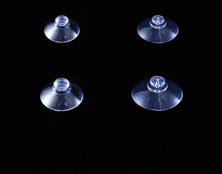 Прозрачные присоски ПВХ 2 см/3 см/3,5 см/4 см/5 см 2cm, 10pcs