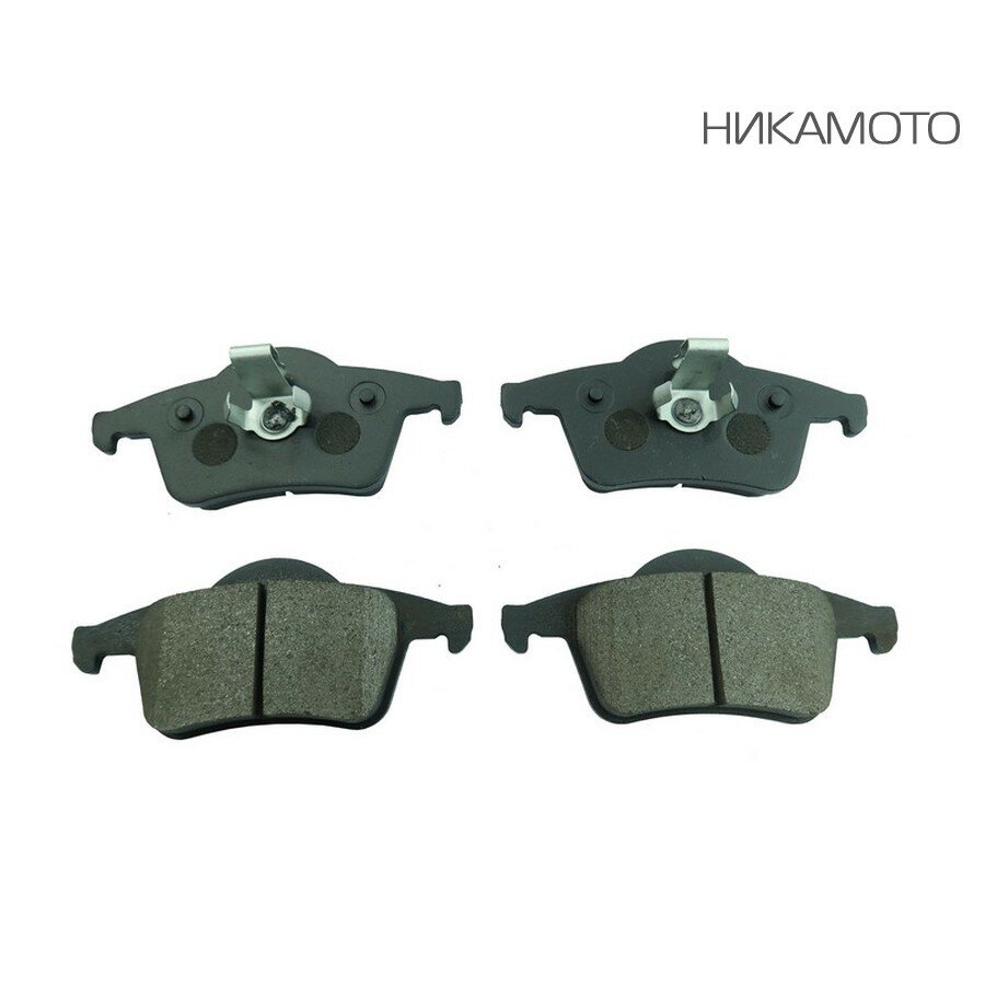 CTR GK1221 Колодки тормозные дисковые задние Volvo S60 2000 ~ 2009 / S80 1998 ~ 2006 / V70 1996 ~ 2008 / XC70 2
