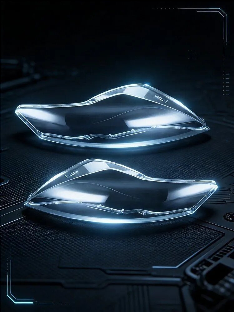 Стекло фары для Ford Mondeo 4 2007-2015, комплект 2 шт.