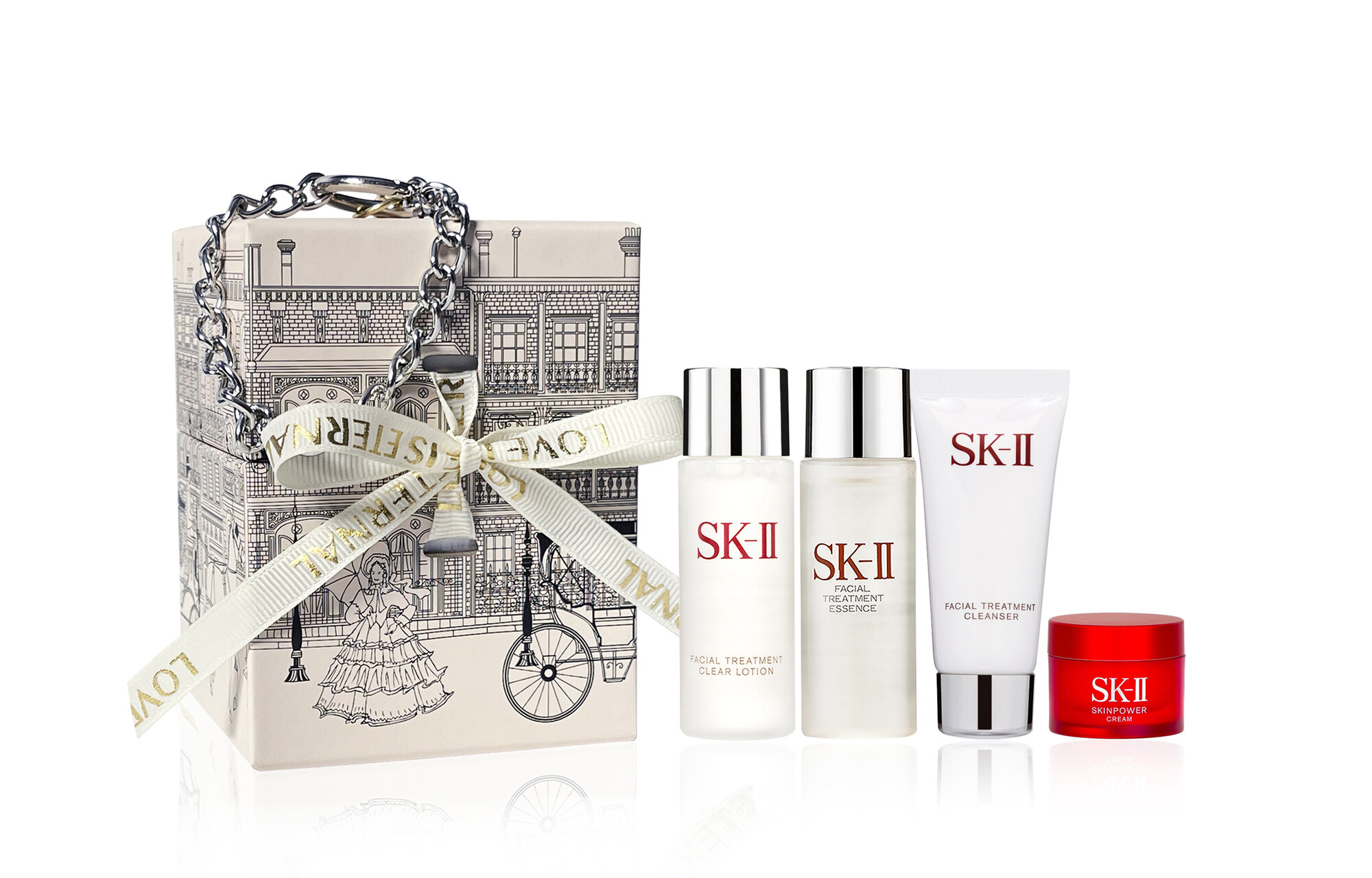 Набор пробников унисекс SK-II Goddess Water Essence Лосьон для очищения, уход за кожей, подарочный бокс