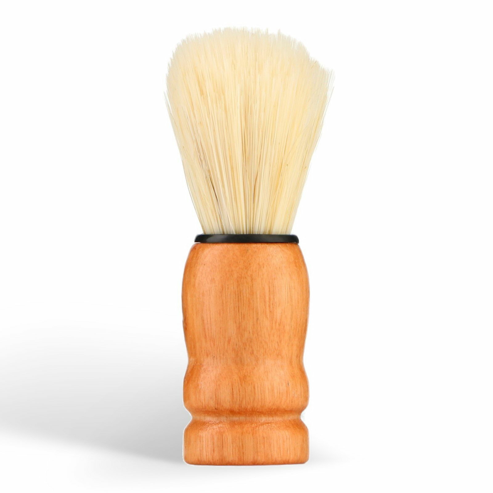 Помазок для бритья, цвет: белый, размер упаковки: 3.5 x 12.5 x 3.5 см.