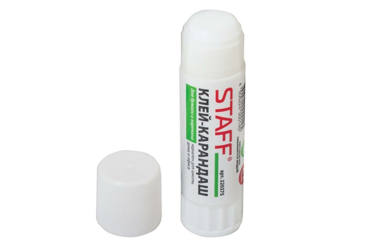 Клей-карандаш 21г "Everyday", пластиковый корпус, для бумаги и картона