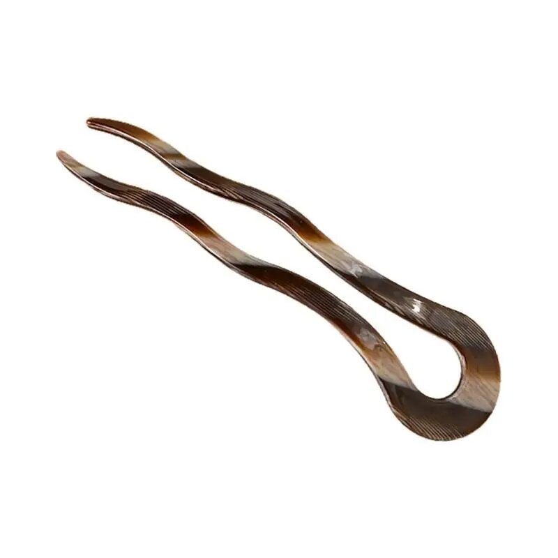 Французская заколка для волос R1WE6EE407438 Коричневый, 3