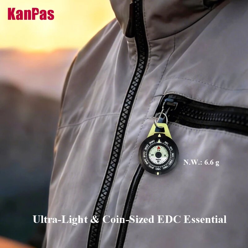 Kanpas K-18 EDC Компас Черный — фото 1
