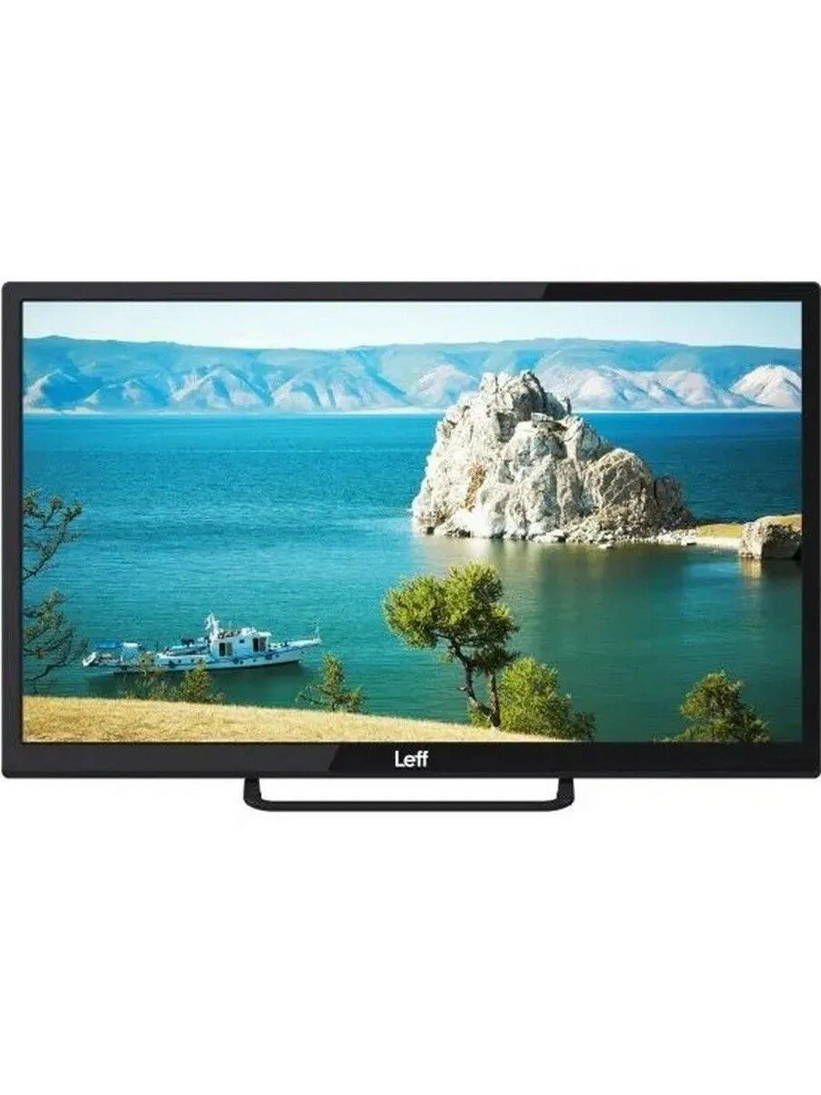 24" Телевизор Leff 24H240T Black
