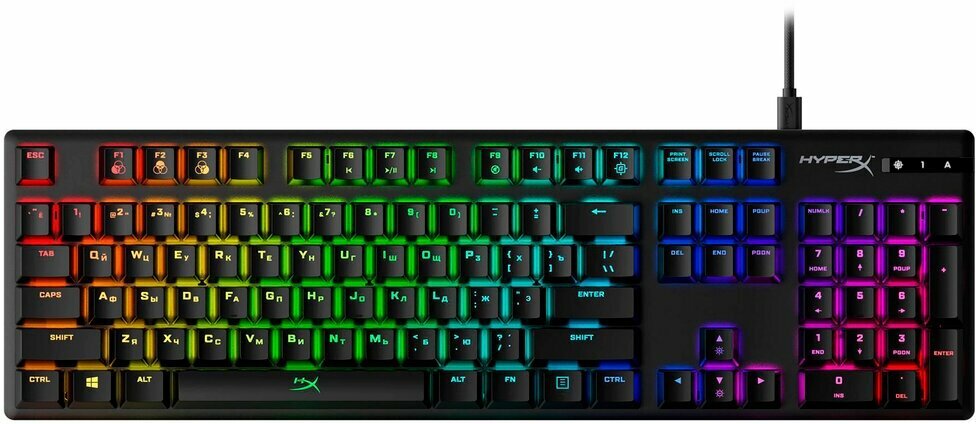 Клавиатура проводная Kingston HyperX Alloy Origins (HX-KB6RDX-RU)
