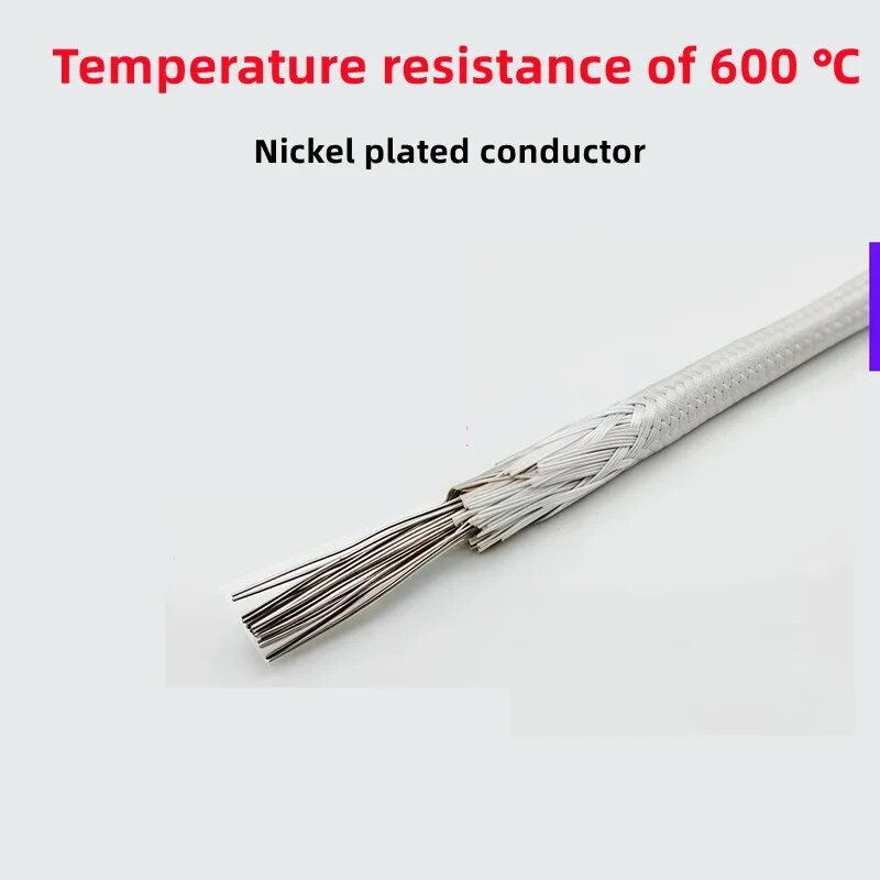 Изолированный слюдяной кабель с чистой никелевой 15 AWG 1.5square, Nickel plated, 1 meters price