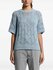 Топ PESERICO Openwork knitted top, размер 40, blue